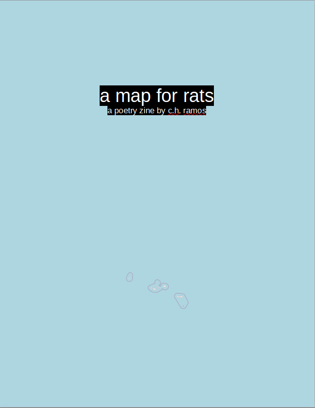 a map for rats by on the shores of wg