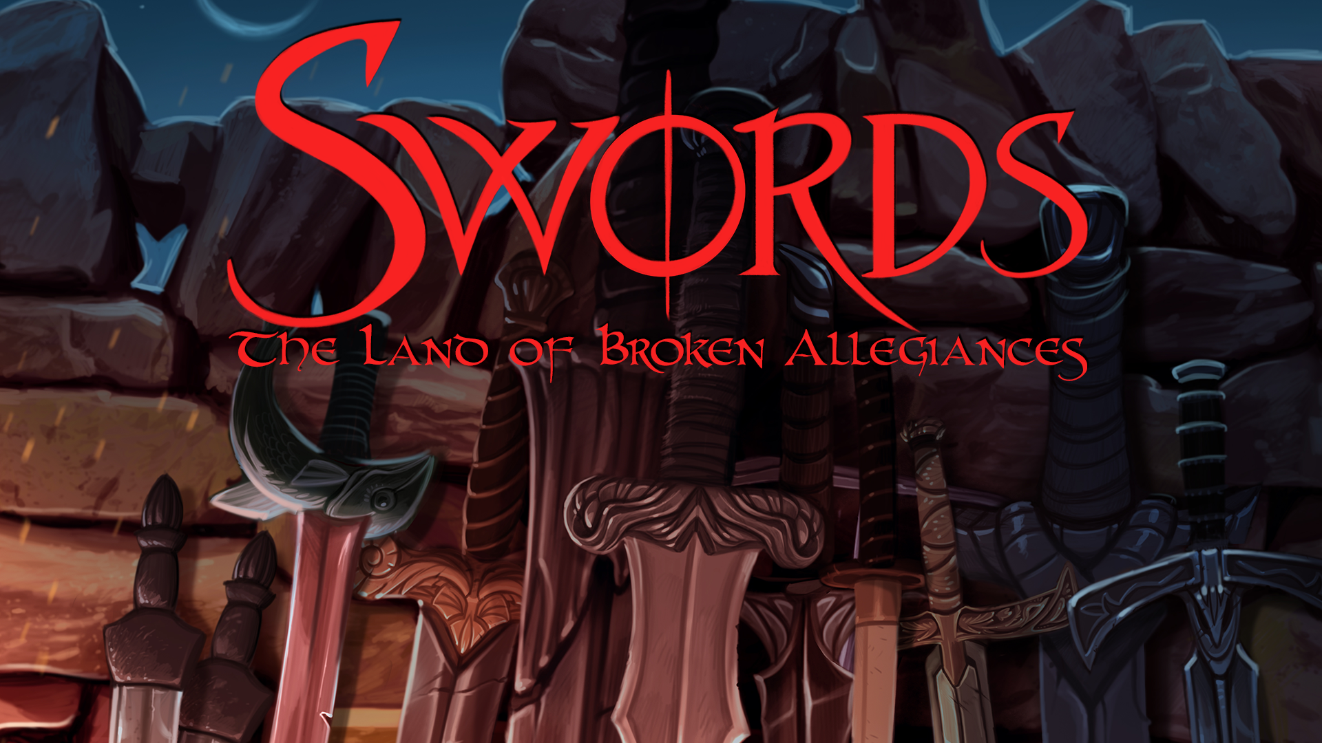 Swords - The Land of Broken Allegiances by Isla Hinck