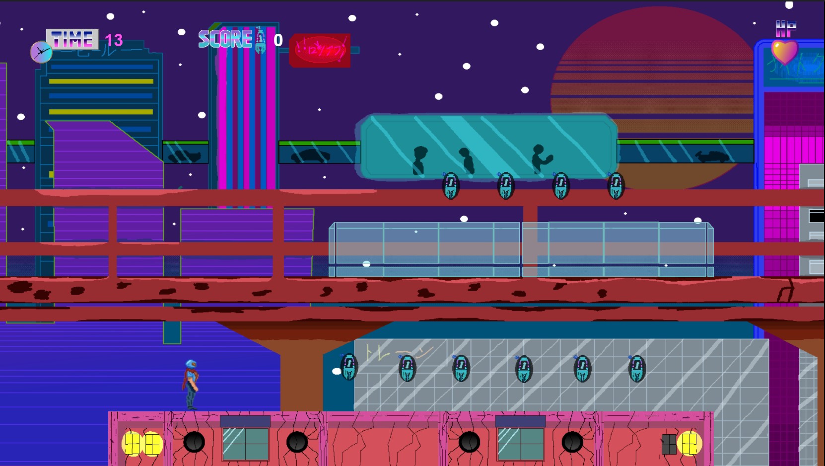 Vaporwave Platformer by xgall