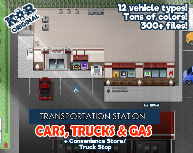 Comments - KR Transportation Station ~ Cars, Trucks and Gas Tileset for ...