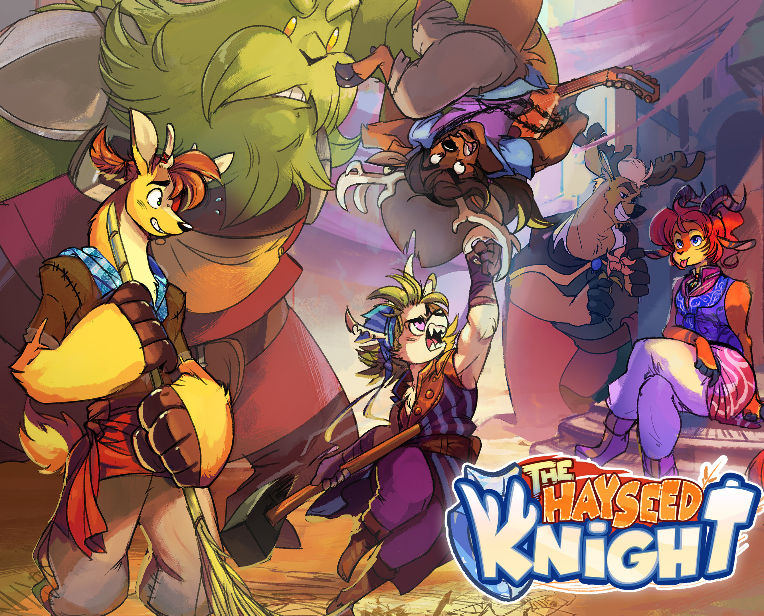 The Hayseed Knight by MaxiMJdev for Queer Games Bundle 2025 Submissions ...