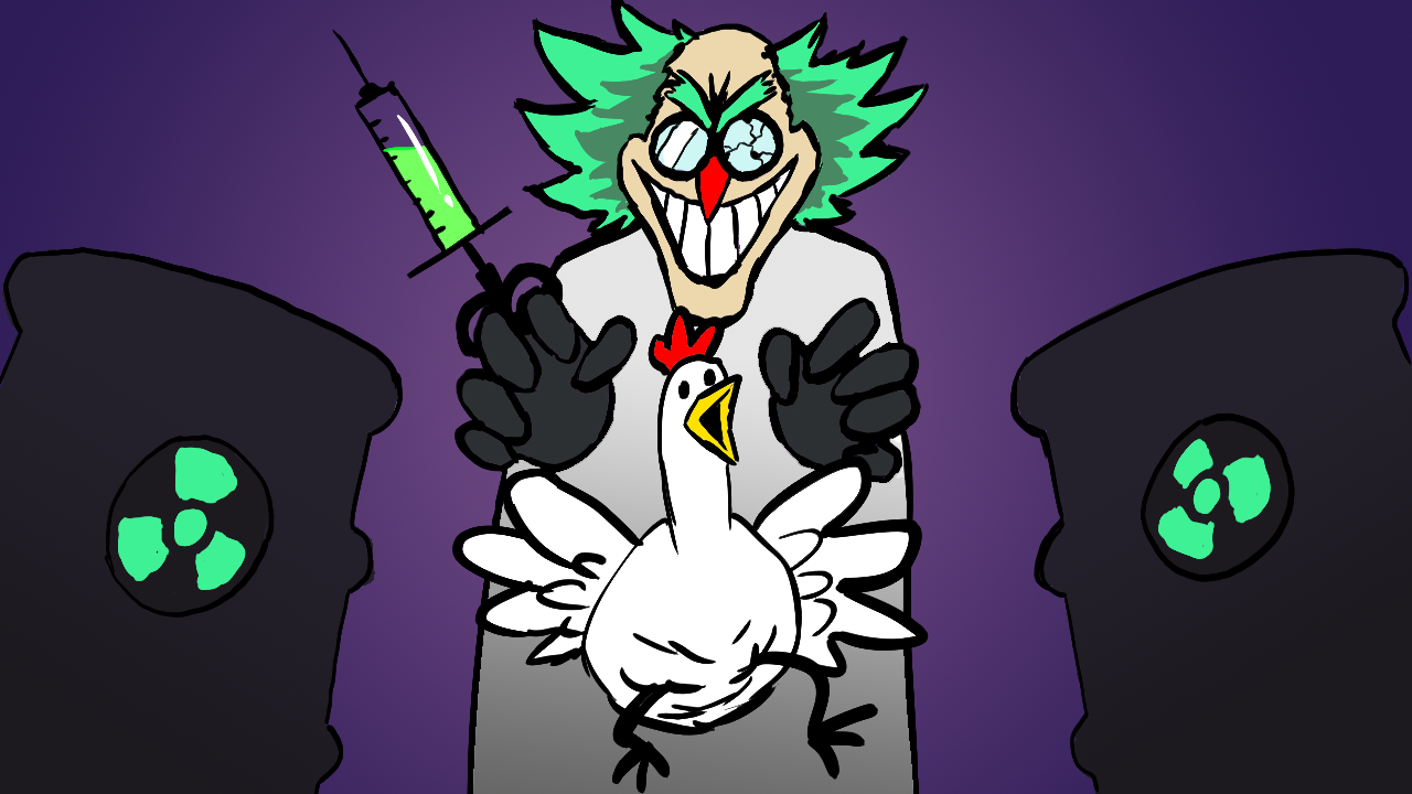 Morticus's Laboratory : The Revenge of the Chicken by Paul LEROY