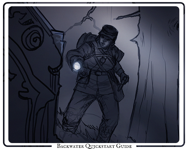 Backwater: Quickstart Guide & SRD by Backwards Tabletop