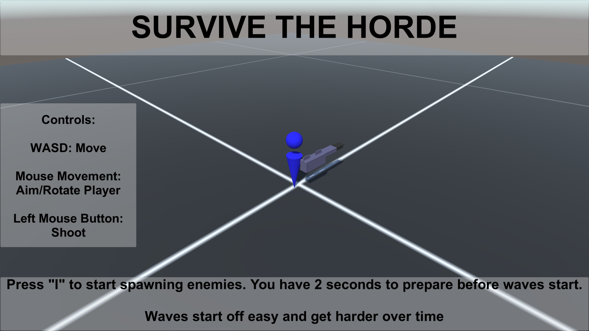 Survive the horde - A Wave Shooter by Jake Oldfield
