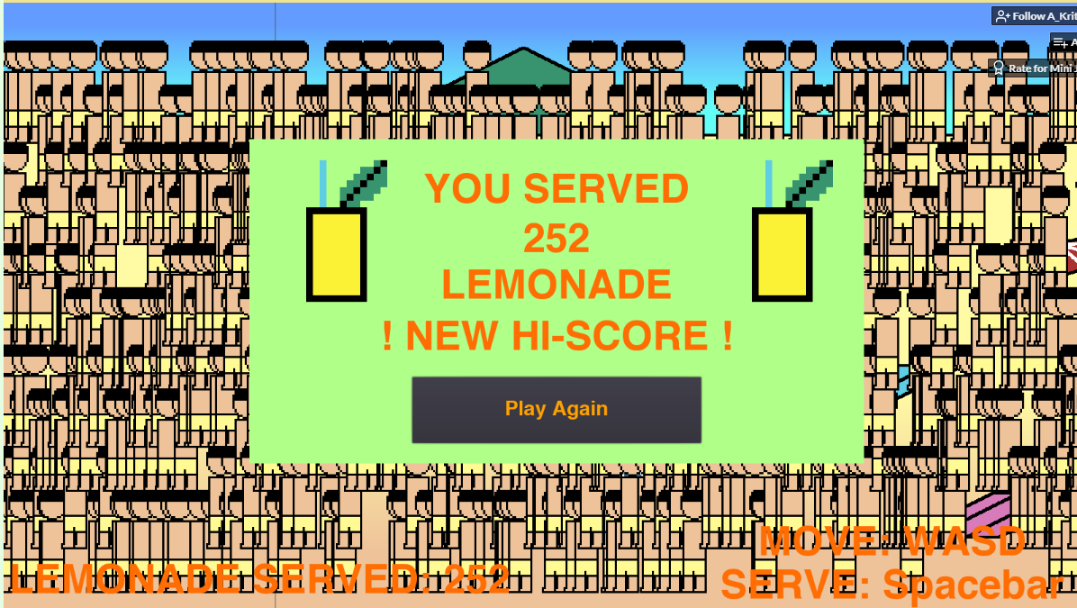 Lemonade Day by A_Krit's_All_You_Need for Mini Jam 108: Seaside - itch.io
