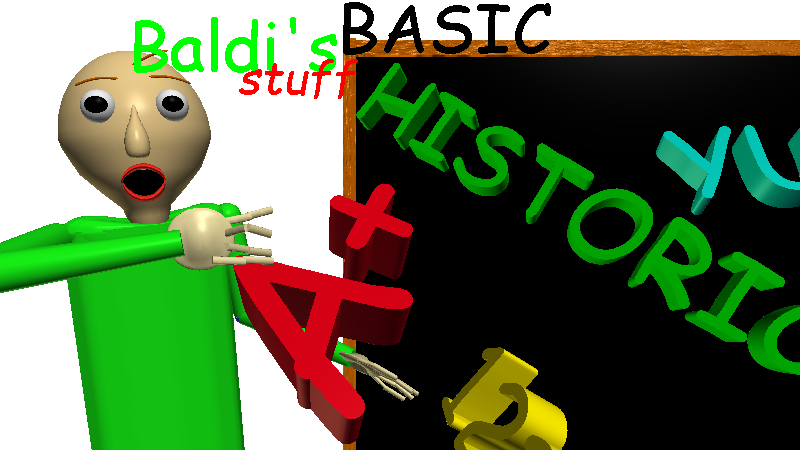 Baldi's Basic Stuff (Baldi Mod) by LeadTommy2021