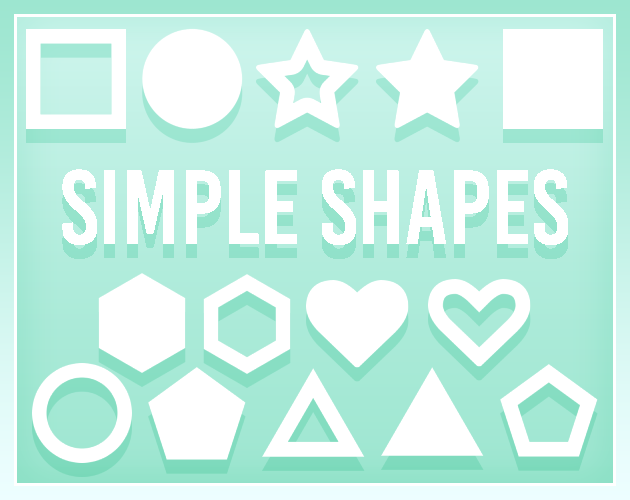 SIMPLE SHAPES by CasadoGames