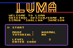 Luma GBA by pmprog