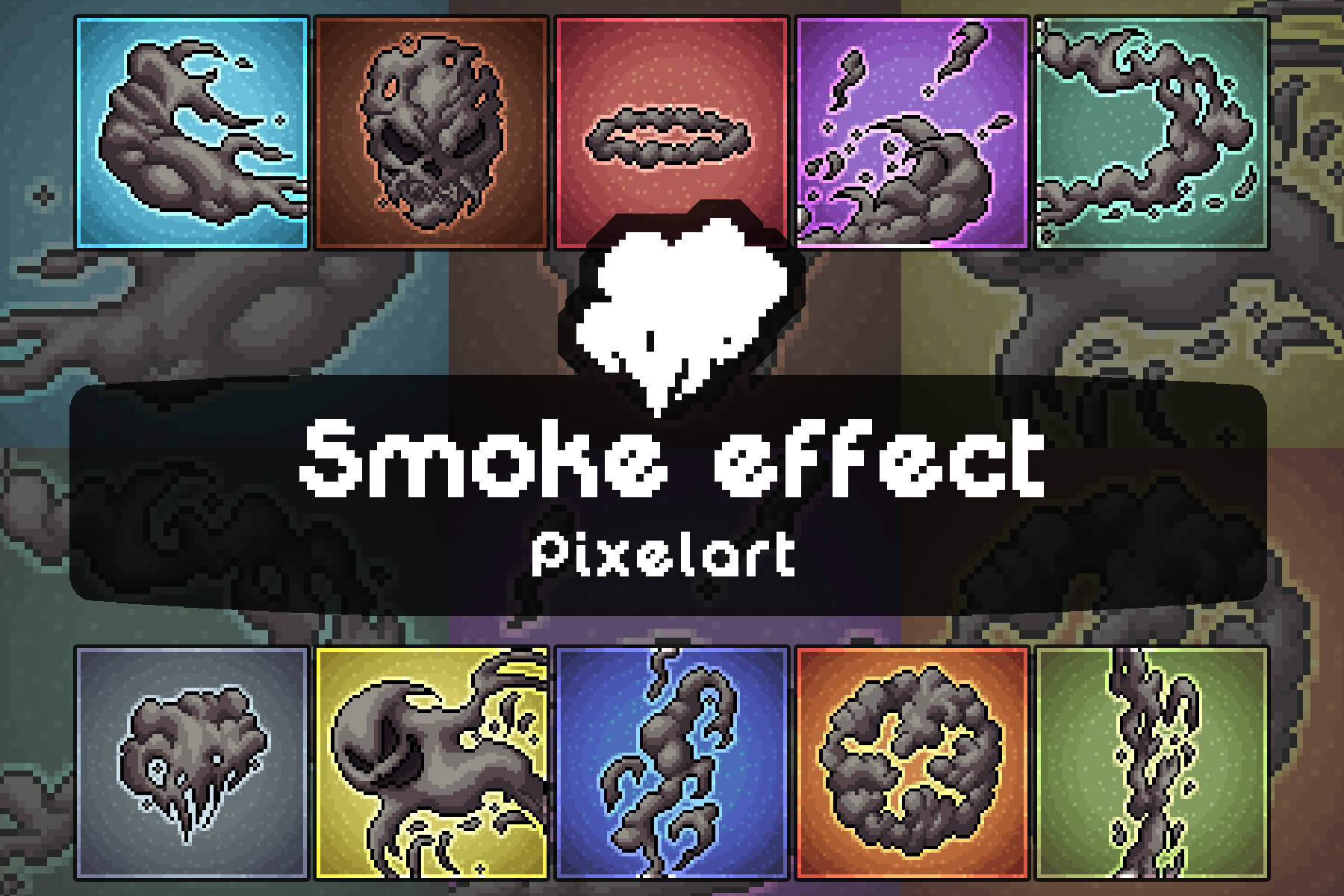 Smoke Effects by Free Game Assets (GUI, Sprite, Tilesets)