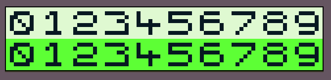 Number assets (GB Studio) by Siciliano92