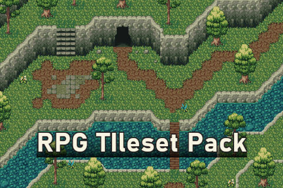 Overworld RPG Tileset Pack by frozjen