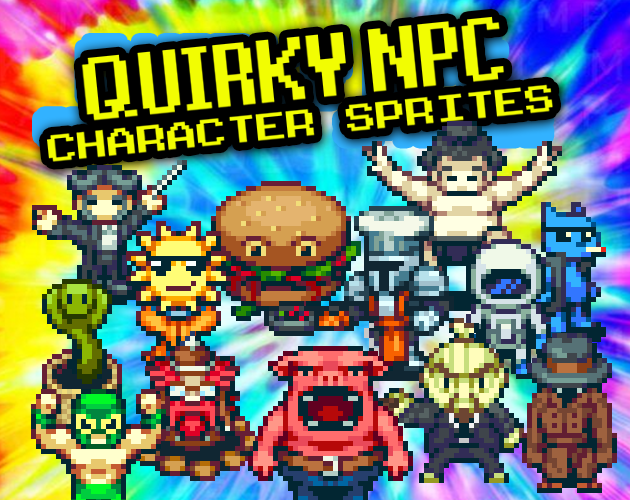Quirky NPC Sprite Pack by finalbossblues