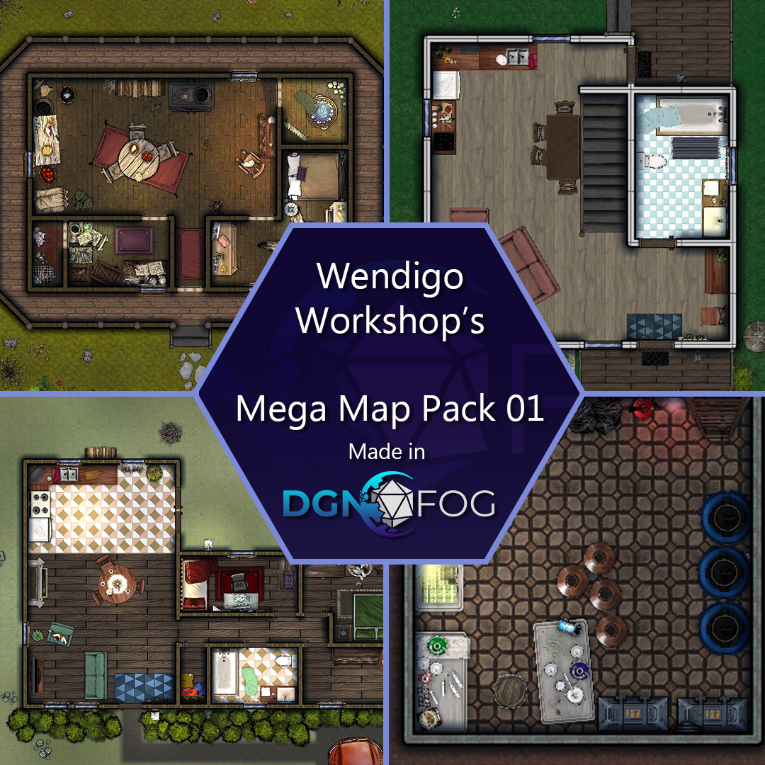 Wendigo Workshop Map Mega Pack + Assets 01 by WendigoWorkshop