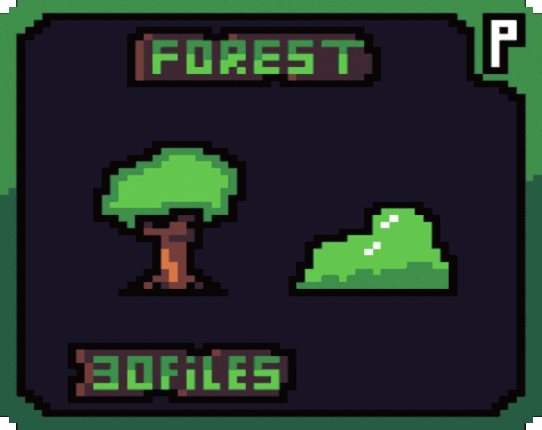Forest Pixel Art Pack by Lost Pixel