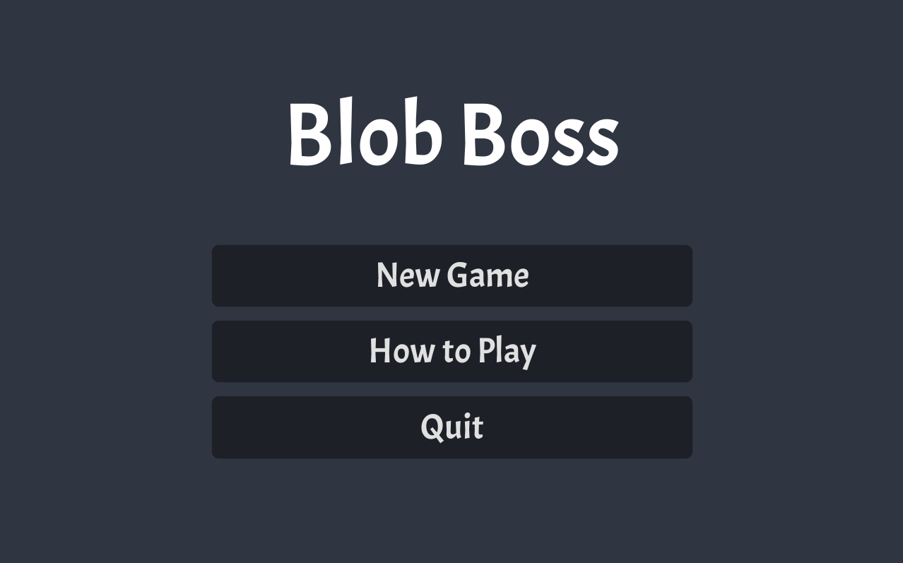 Blob Boss [prototype] by Haust