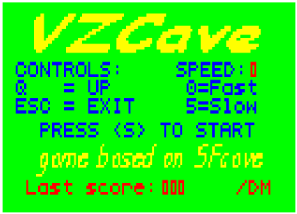 VZcave (VZ200, VZ300) by bushy555