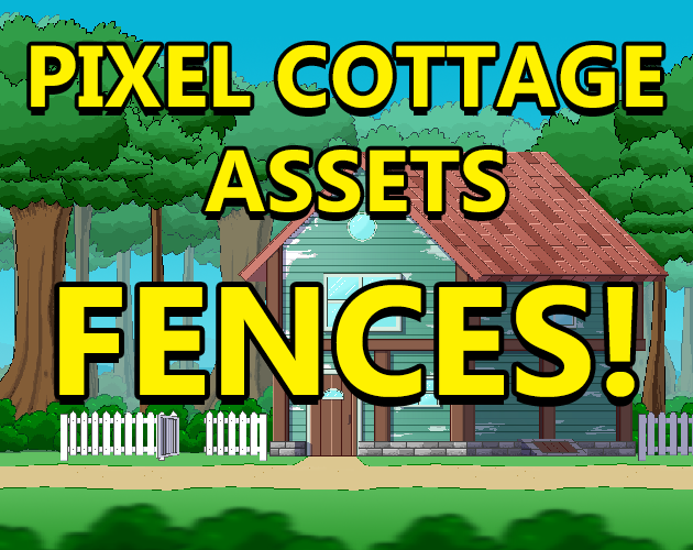 Large Scale Pixel Fences by Denny