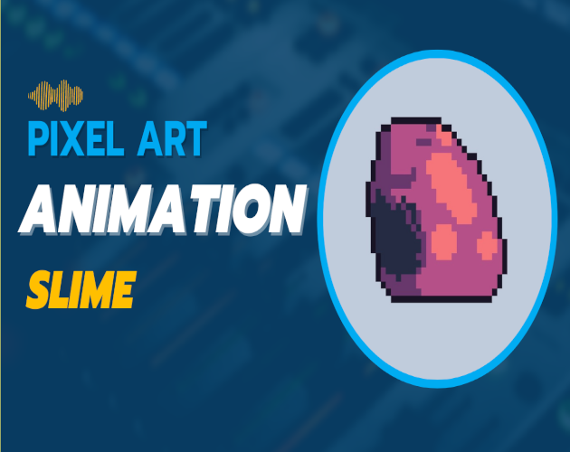 Pixel Art Slime Animation by Urutau Dev Studios