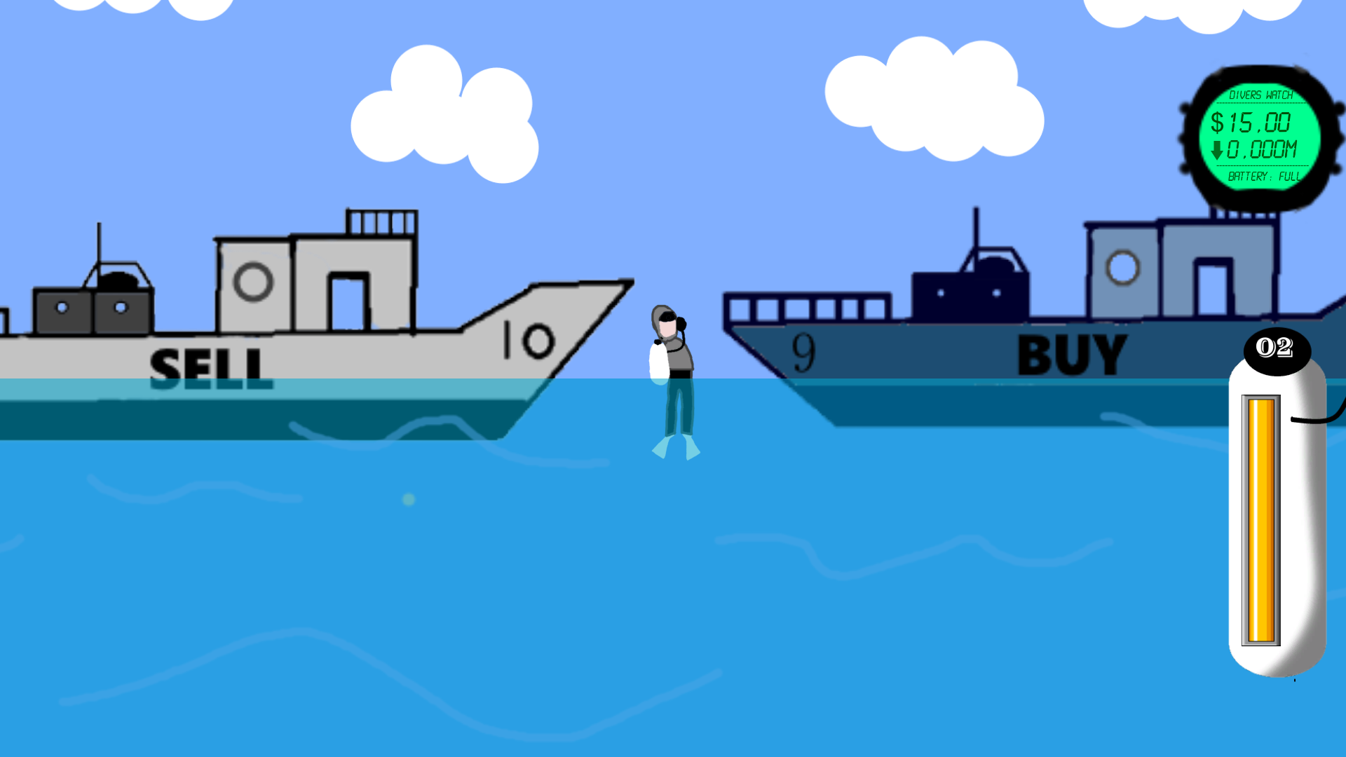 DeepDiver by DJKNUDSEN for Mini Jam 109: Depth(s) - itch.io