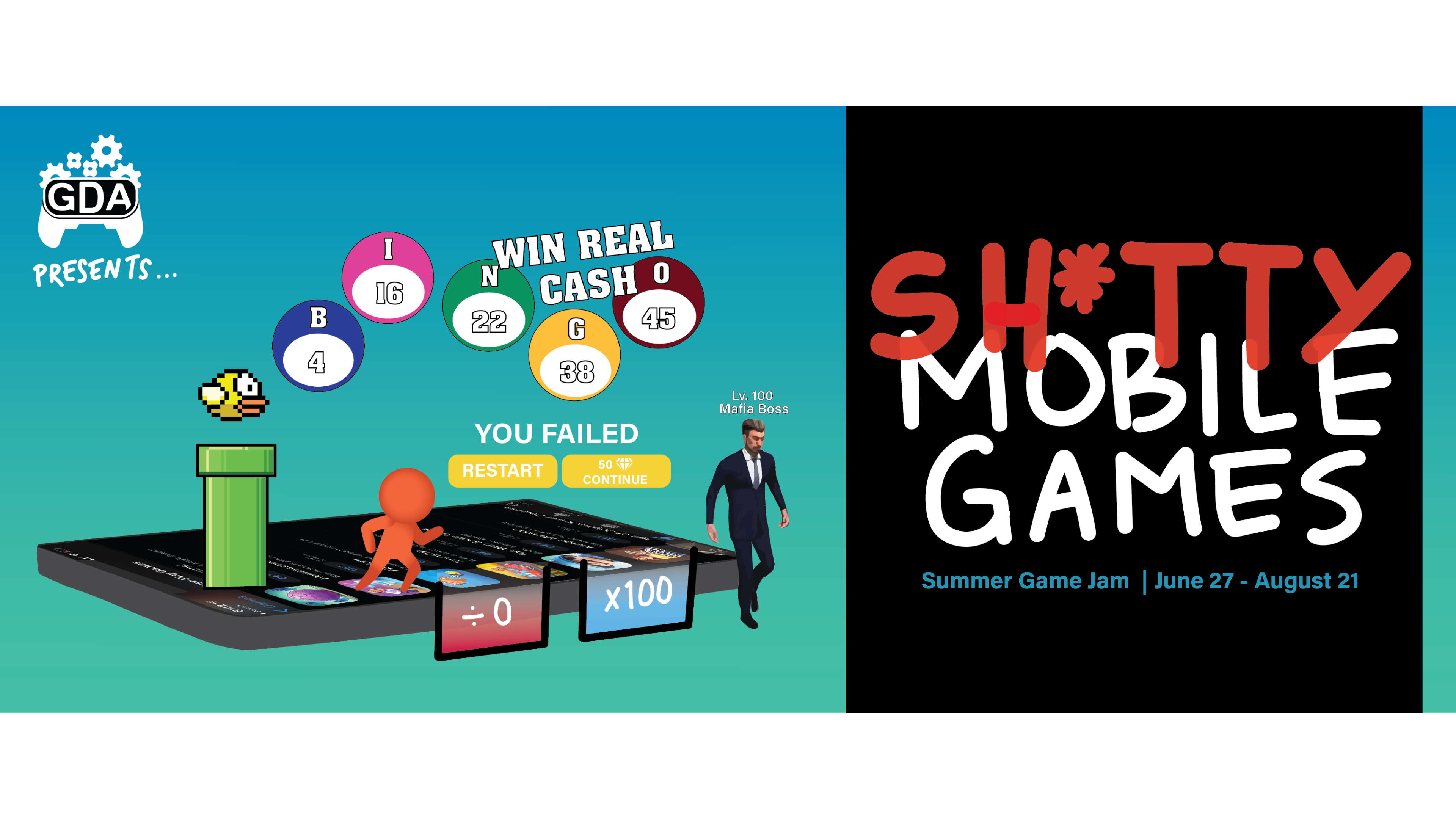 "Sh*tty Mobile Games" Game Jam - itch.io