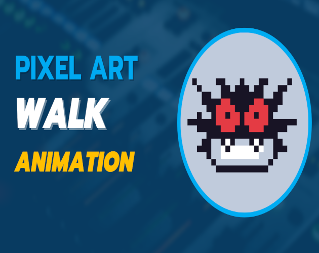 Pixel Assets Enemy - Walk Animation by Urutau Dev Studios