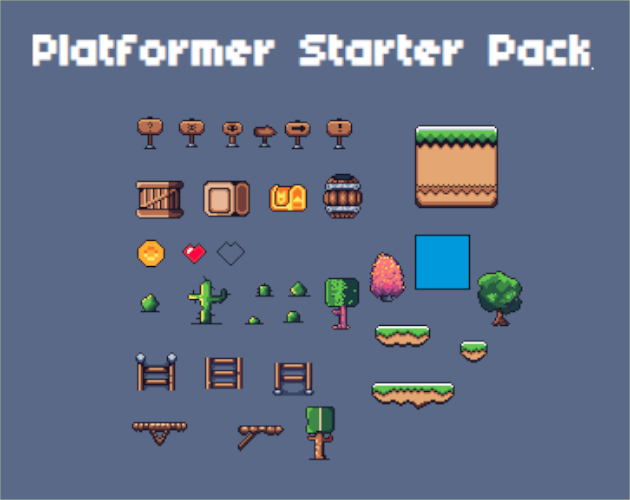 Platformer Starter Pack Basic by Urutau Dev Studios