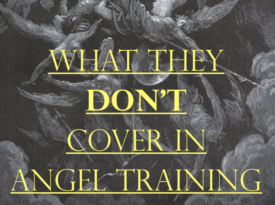 What They Don't Cover In Angel Training by Eleonor Estragon