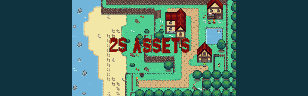 WATER & WOOD: TOP DOWN 16x16 RPG TILESET by 2S-assets