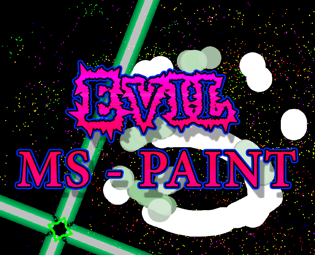 Evil MS-Paint by Benjamin Halko