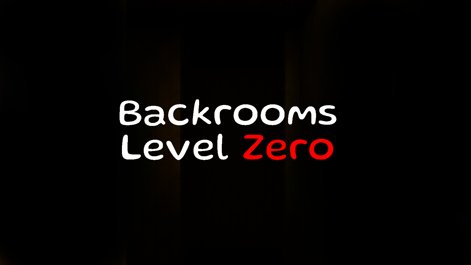 Backrooms:Level Zero by sonik109