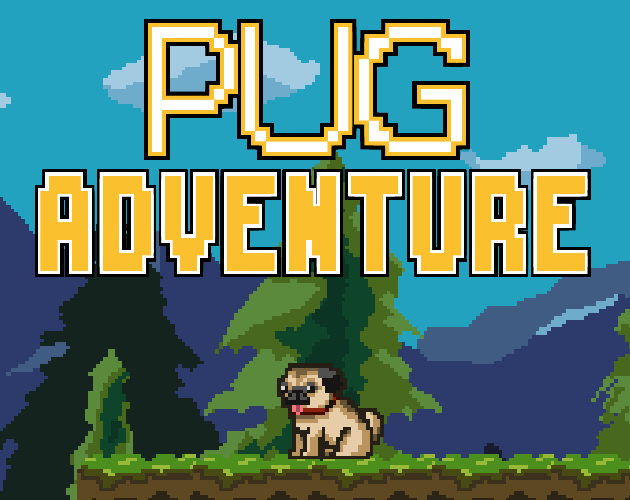 Pug Adventure by n0va